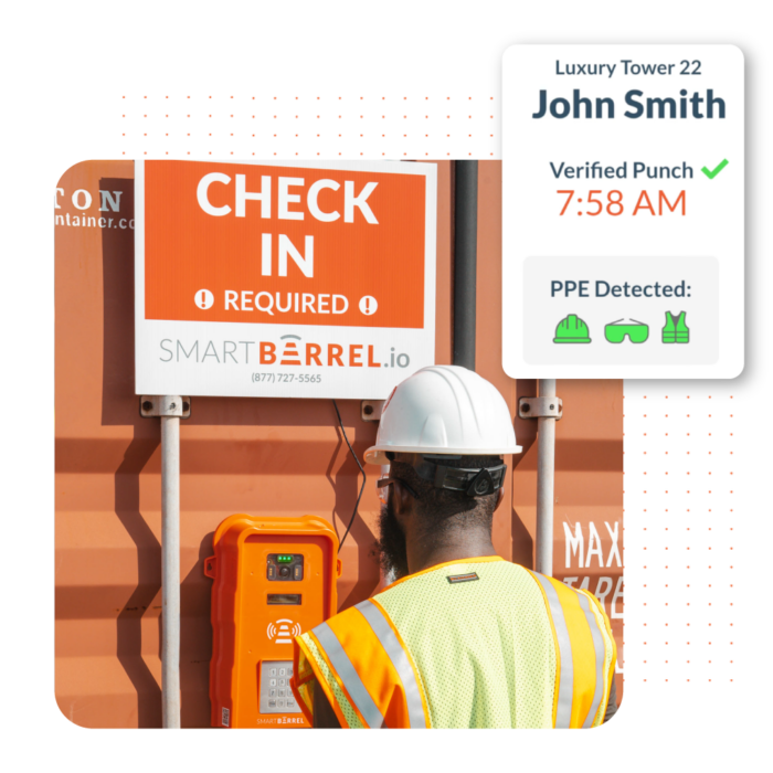 Biometric Access Control for Construction Sites