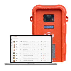 Biometric Portable Time Clock for Construction - SmartBarrel