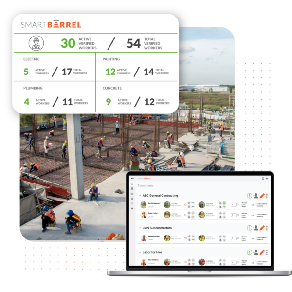 Construction Labor Tracking Software & Solution - 100% Accurate Manpower Tracking