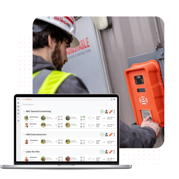 Top Six Construction Time Tracking Solutions | SmartBarrel