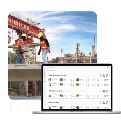 Biometric Time Tracking for Construction - SmartBarrel