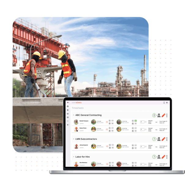 Biometric Time Tracking for Construction - SmartBarrel